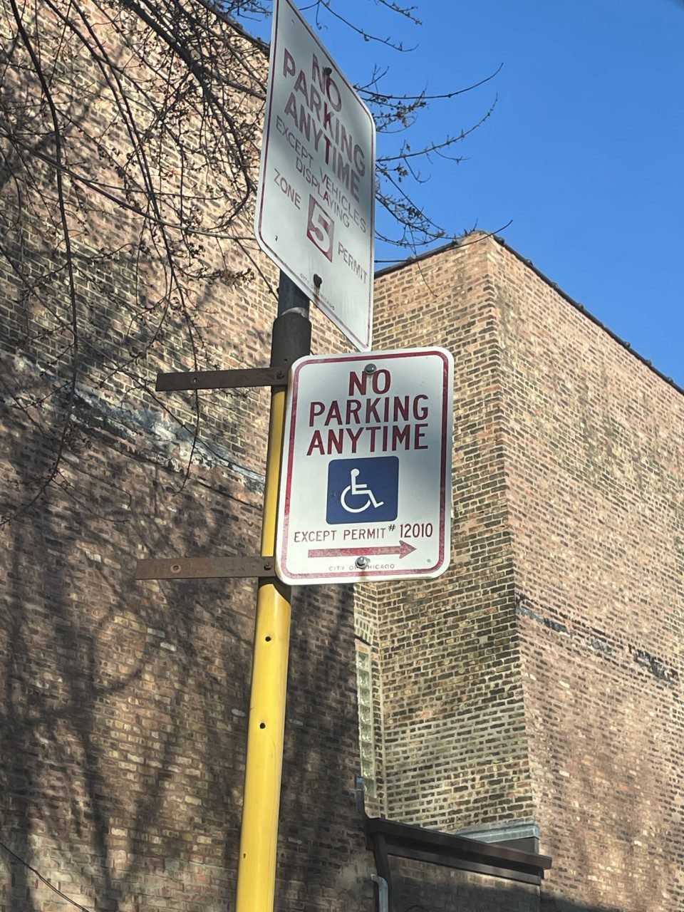 Disability Parking - 25 Th Ward